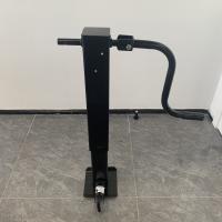 China Sidewind Crank Heavy Duty Trailer Jack 12000LB 12k Side Wind Drop Leg Jack 30in Retracted Height for sale