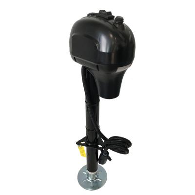 China 3500lbs Electric Trailer Jack with Drop Leg A Frame 24 Inch Travel 12V for sale