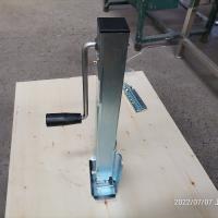 China TOWKING 2500LB Marine Swivel Trailer Jack Square Bolt Thru with Footplate Zinc Plated for sale