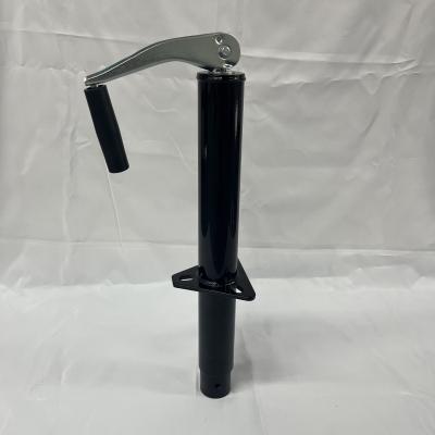 China 15in Lift 5000LB Capacity Round Tube A Frame RV Top Wind Trailer Jack Heavy Duty for sale
