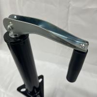 China 15in Lift 5000LB Capacity Round Tube A Frame RV Top Wind Trailer Jack Heavy Duty for sale