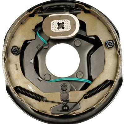 China 12x2 Inch Electric Trailer Brake Assembly 7K Capacity Left and Right Hand Set for sale