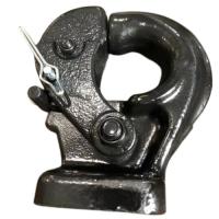China Heavy Duty Drop Forged Alloy Steel Pintle Hook 20 Ton 40000 lb GTW for sale