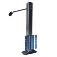 China Zinc Plated 2500LBS Fixed Mount Heavy Duty Trailer Jack with 29 Inch Lift Drop Leg for sale
