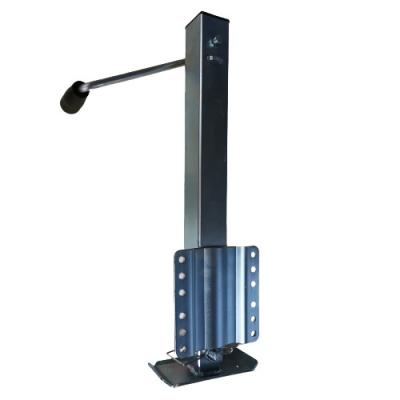 China Zinc Plated 2500LBS Fixed Mount Heavy Duty Trailer Jack with 29 Inch Lift Drop Leg for sale