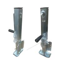 China Square Tube Boat Trailer Jack 2500 Lbs Capacity With Fixed Mount Bracket for sale
