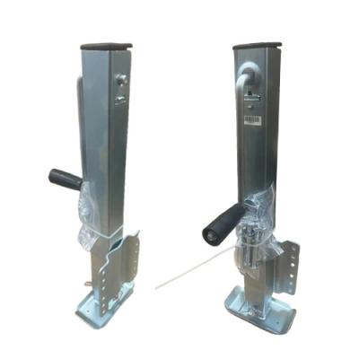 China 2500 Lbs Square Bolt On Trailer Jack 29 Inch Lift Fits 3x5 Inch Tongue for sale