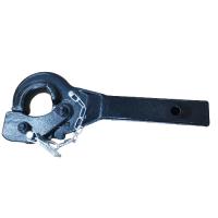 China 10000lbs GTW 5 Ton Steel Pintle Hitch for Industrial Use with Tow Ring 2.5-3in for sale