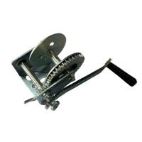 China Heavy Duty Marine Trailer Hand Winch 600lbs Capacity Zinc Plated Corrosion Resistant for sale