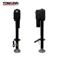 China 4500lb 18in Travel A-Frame Electric Trailer Jack with LED Work Light 12V DC for sale