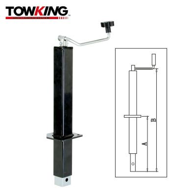 China Square Tube A Frame Trailer Jack Top Wind 5000 Lb Capacity for sale