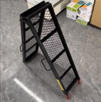 China Folding Loading Ramp 500lbs Capacity 206x28cm for Trucks ATV with Anti Skid Fingers for sale
