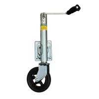 China 1500lbs 10 Inch Lift Marine Swivel Trailer Jack with 8 Inch Wheel for sale