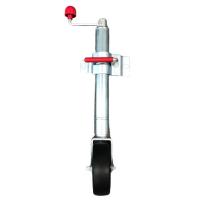 China High Capacity 350KG Trailer Jockey Wheel with 6 Inch Wheel and Clamp for sale