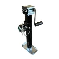 China Pipe Mount Swivel Trailer Jack Stands 2,000lbs Capacity Side Wind for sale