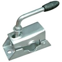 China Split / Prop Stand Clamp Trailer Jockey Wheel For 48mm Pipe Galvanized for sale