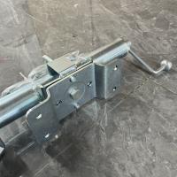 China Bolt On Marine Swivel Trailer Jack 500lbs Capacity Topwind 10in Pneumatic Wheel 9in Lift for sale