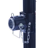 China Tube Mount Trailer Stabilizer 2000lb Capacity 10 Inch Lift Top Handle for sale