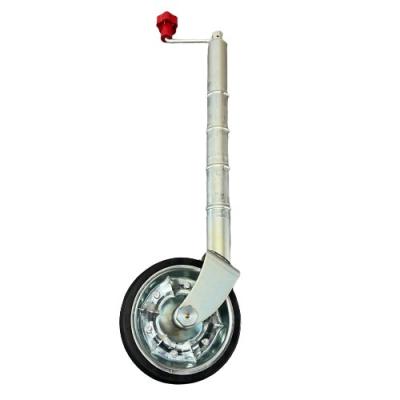 China 350kg Capacity Trailer Jockey Wheel 6 Inch Wheel No Clamp 240mm Lift for sale