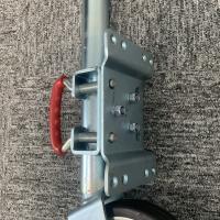 China Steel Replacement Trailer Jockey Wheel Top Wind 240mm Lifting 8 Inch 350kg Capacity for sale