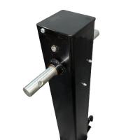 China Heavy Duty 12K Square Tube Drop Leg Trailer Jack Stands Side Pin Sidewind 10000 lbs for sale