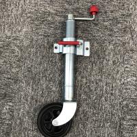 China High Capacity 350KG Trailer Jockey Wheel with 6 Inch Wheel and Clamp for sale