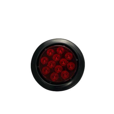 China 12 Diode 4 Inch Round Clearance Side Marker Light for Truck Camper Trailer for sale