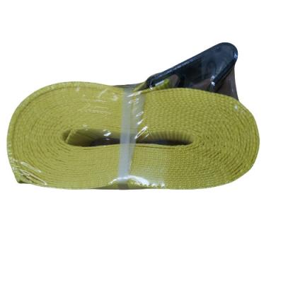 China 16200 lb Capacity Ratcheting Tie Down Straps 3 in x 30 ft Flat Hooks for sale