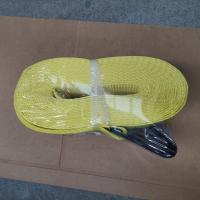 China 16200 lb Capacity Ratcheting Tie Down Straps 3 in x 30 ft Flat Hooks for sale