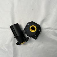 China 7 Way Trailer Plug Splice Kit Male Female 7 Pin RV Blade Connector 12V for sale