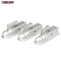 China Straight Tongue Trailer Coupler 1-7/8 Inch Hitch Ball 2 Inch Channel 2000 Lbs SAE Class I for sale