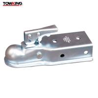 China Straight Tongue Trailer Coupler 1-7/8 Inch Hitch Ball 2 Inch Channel 2000 Lbs SAE Class I for sale