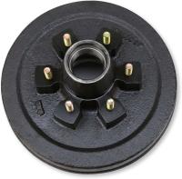 China 6 on 5.5 Inch Trailer Hub and Drum Assembly 3500 lb Capacity for Medium Duty Towing for sale