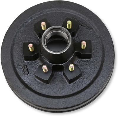 China 6 on 5.5 Inch Trailer Hub and Drum Assembly 3500 lb Capacity for Medium Duty Towing for sale