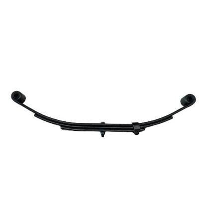 China 3 Leaf Double Eye Trailer Leaf Springs 1750lbs Capacity 587mm Length for sale
