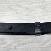 China 3 Leaf Double Eye Trailer Leaf Springs 1750lbs Capacity 587mm Length for sale