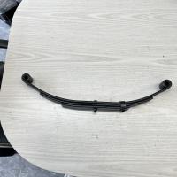 China 3 Leaf Double Eye Trailer Leaf Springs 1750lbs Capacity 587mm Length for sale