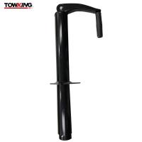 China Black ISO9001 15 Inch Lift 2000lb Capacity A-Frame RV Trailer Jack Heavy Duty Steel for sale