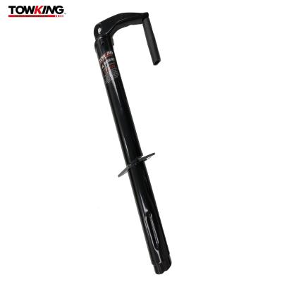 China Black ISO9001 15 Inch Lift 2000lb Capacity A-Frame RV Trailer Jack Heavy Duty Steel for sale