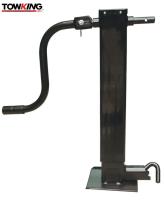 China Side Wind Heavy Duty Trailer Jack Square Drop Leg Stabilizer Jack 10000 Lbs for sale