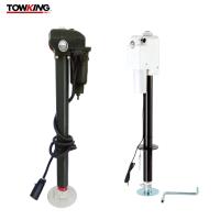 China 18 Inch Screw Travel 3500 lb Electric Tongue Jack with Manual Crank for RV for sale