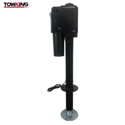 China 12V DC Electric Trailer Tongue Jack 5000 lb with Brake System and LED Lights for sale