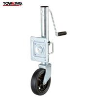 China 1500lbs 10inch Lift 8inch Caster Wheel Swivel Trailer Jack for Boat Trailer Side Wind for sale