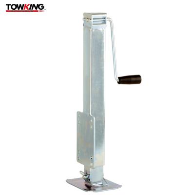 China 5000 Lb Zinc Plated Marine Boat Drop Foot Trailer Jack With Fixed Mount Bracket for sale