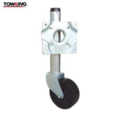 China Zinc Plated 600Lbs Swivel Trailer Jack Sidekick for Catamaran Trailers for sale