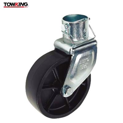 China 1000 lbs 6 Inch Trailer Jack Caster Wheel Swivel Wheel for A-Frame Jack for sale