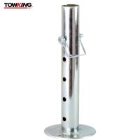 China Durable Zinc Plated 8'' Trailer Drop Leg For A Frame Trailer Jack for sale