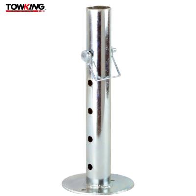 China Durable Zinc Plated 8'' Trailer Drop Leg For A Frame Trailer Jack for sale