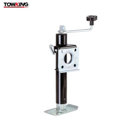 China Topwind Weld On Swivel Trailer Jack 2000lb Capacity 10in Lift Top Wind for sale