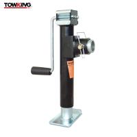 China Male Tubular Mount 5000lbs 10in Lift Agricultural Trailer Jack Top Wind Trailer Jack for sale